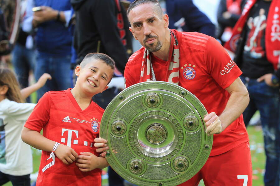 Franck Ribéry entouré de toute sa famille pour ses adieux au Bayern de ...