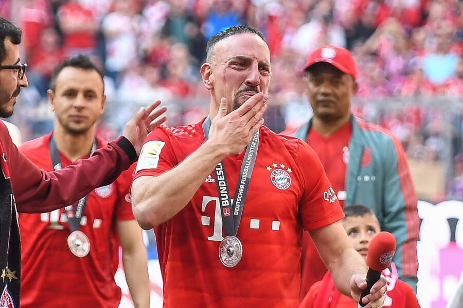 Franck Ribéry entouré de toute sa famille pour ses adieux au Bayern de ...