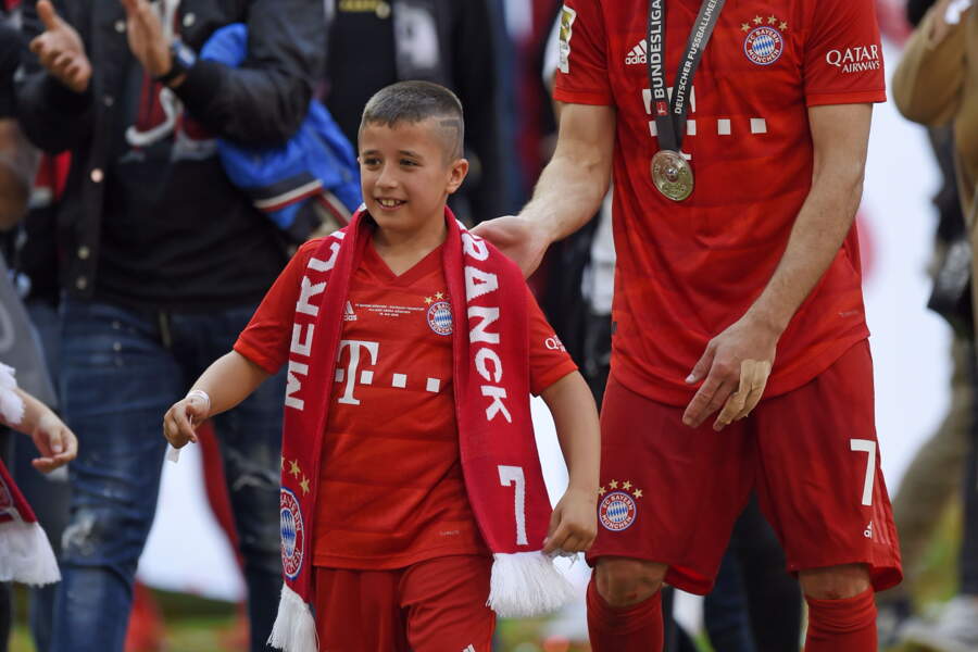 Franck Ribéry entouré de toute sa famille pour ses adieux au Bayern de ...