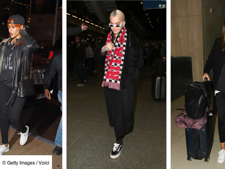 10 façons de porter des baskets - Voici