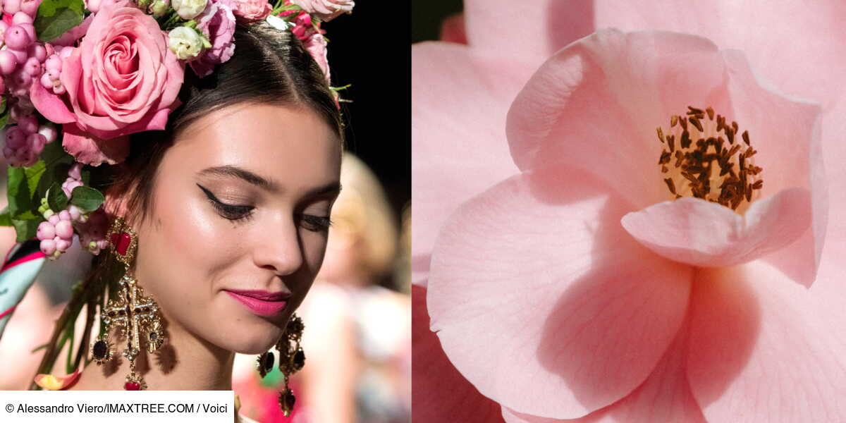 Make-up, coiffure – Adoptez la tendance fleurs - Voici
