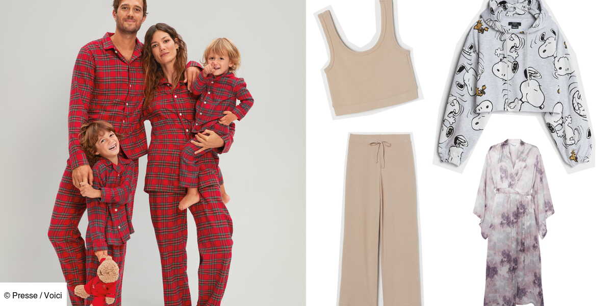 Reconfinement : 20 pyjamas à petit prix pour chiller ! - Voici