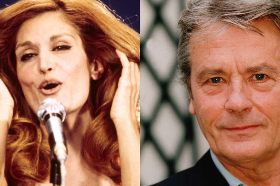Dalida et Alain Delon, Axel Bauer et Zazie... Les duos de chanteurs ...