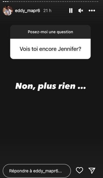 Eddy (MAPR 6) toujours en contact avec son ex Jennifer ? Il brise enfin ...