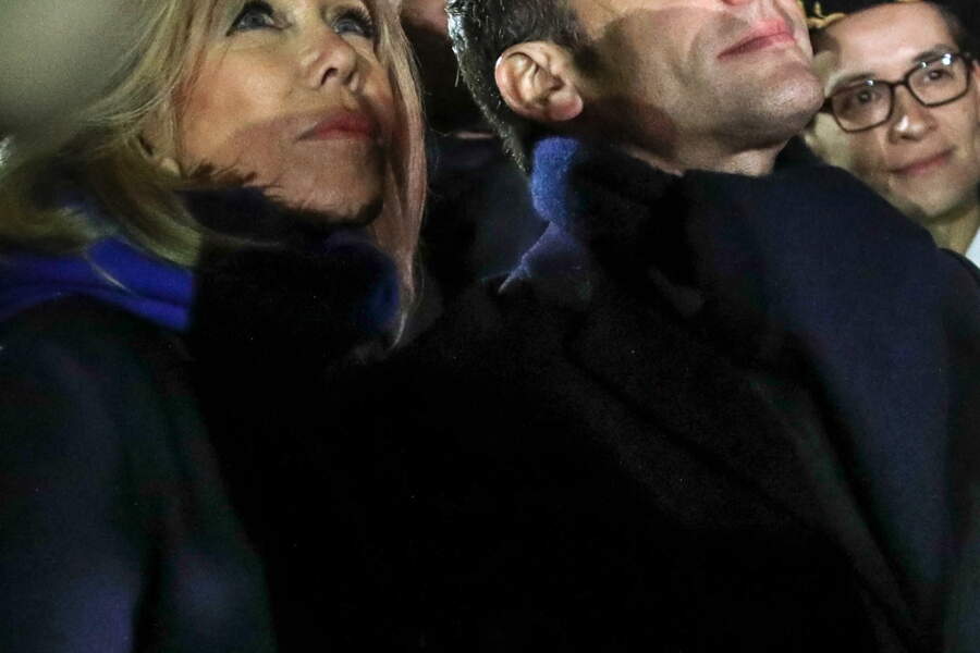 Les plus belles photos de Brigitte et Emmanuel Macron - Voici