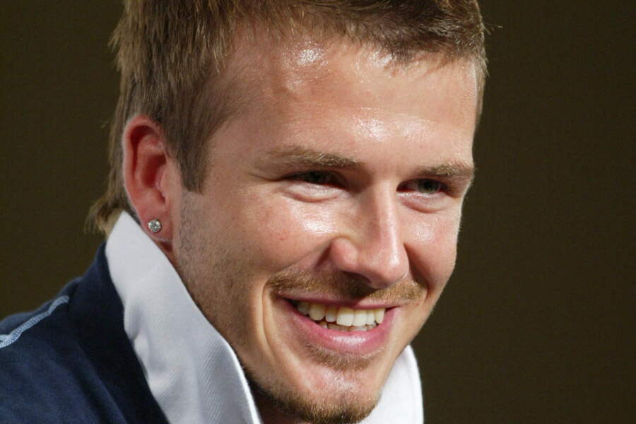 L'évolution physique de David Beckham - Voici