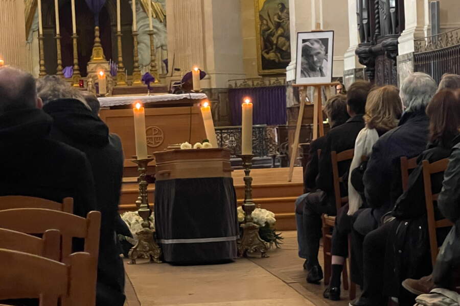 Obsèques de Jacques Collard : Gérard Leclerc, Cyrielle Clair, Jean-Noël ...