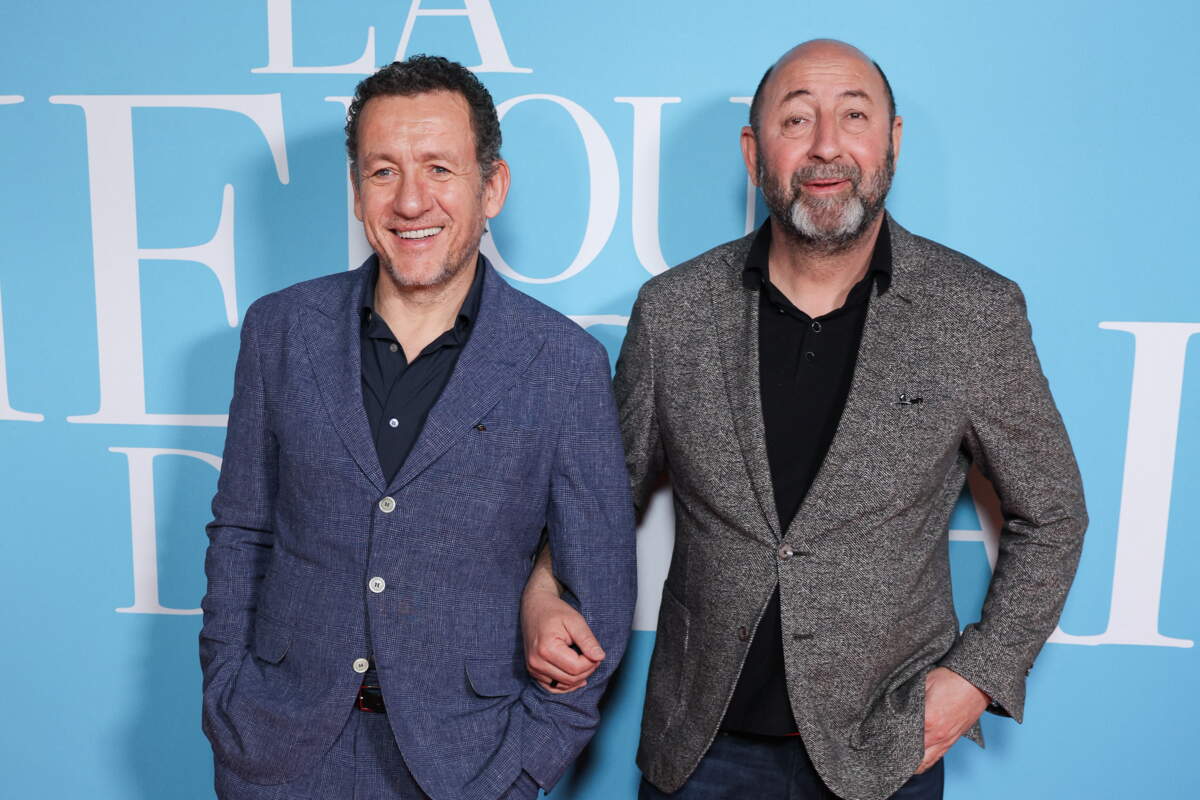 Dany Boon avec sa compagne, sa fille et son frère, Kad Merad en ...