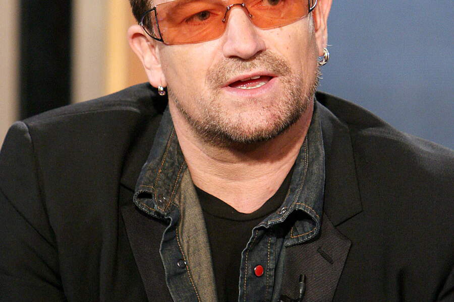 La carrière en images de Bono - Voici