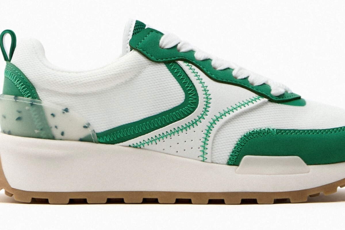 15 paires de baskets vertes canon - Voici