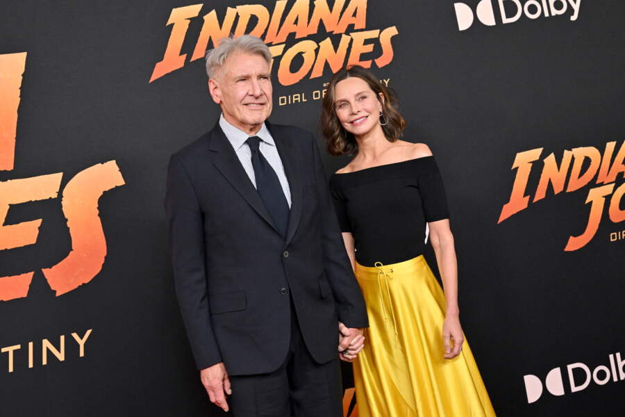 Indiana Jones : Calista Flockhart méconnaissable au côté d'Harrison ...