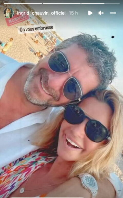 Ingrid Chauvin : l’actrice profite de ses vacances au soleil avec son ...