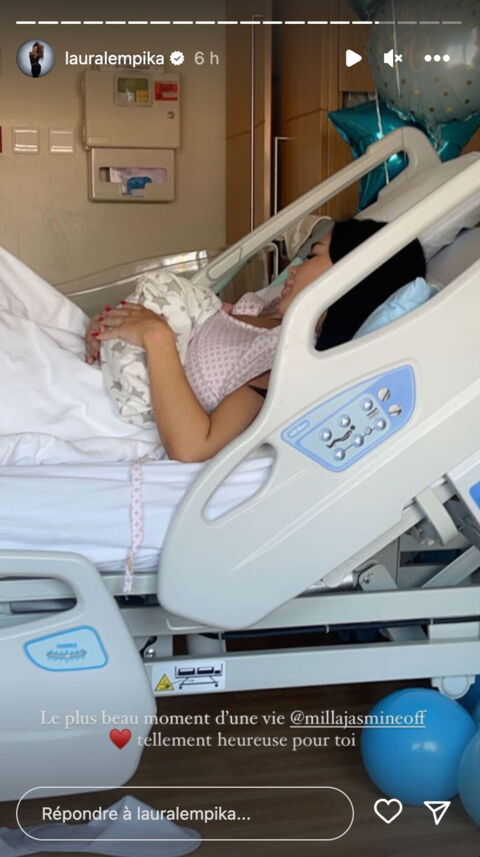 Milla Jasmine maman : Manon Tanti et Laura Lempika lui rendent visite à ...