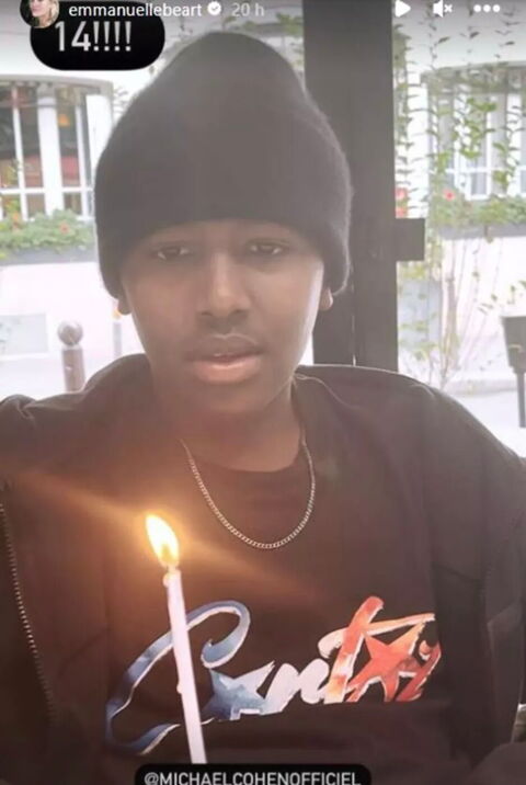 Emmanuelle Béart dévoile le visage de son fils Surafel qui a fêté ses 14 ans - Voici