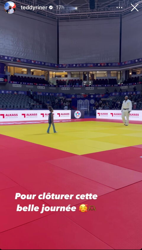 Teddy Riner champion du monde : il partage une vidéo adorable avec sa ...