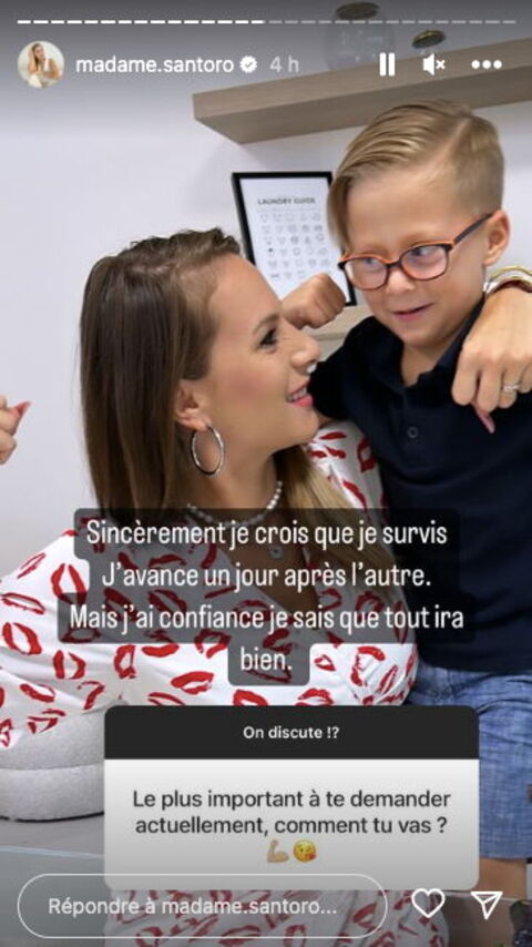 Camille Santoro (Familles nombreuses) « survit » depuis la mort de son ...