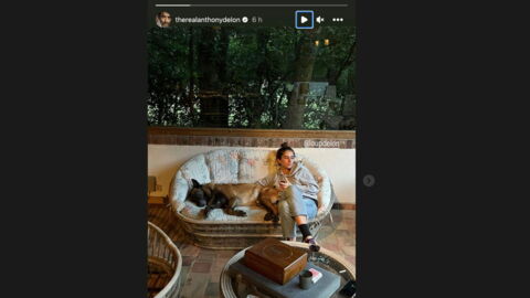 Anthony Delon dévoile une rare photo de sa fille Loup - Voici