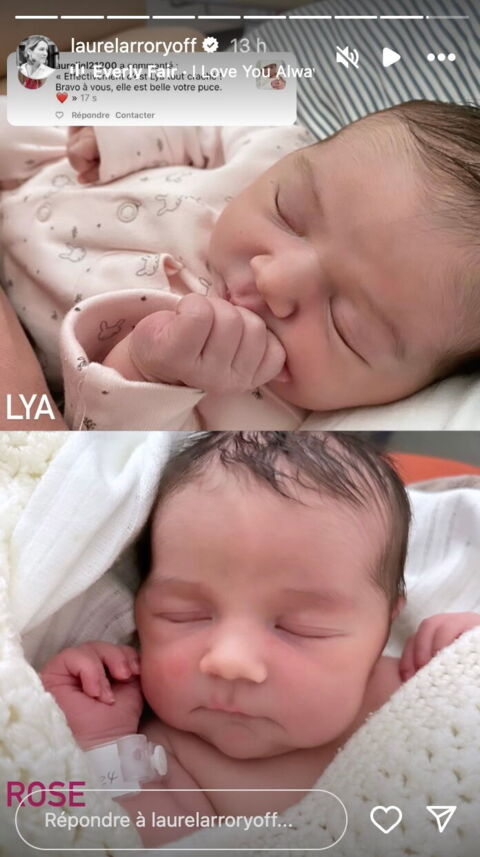 Laure (MAPR) maman pour la deuxième fois : elle dévoile le visage de sa fille Rose, portrait ...