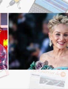 PHOTO Sharon Stone : à 64 ans, elle débarque en pantalon cool et ...