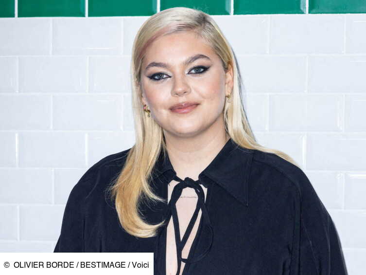 PHOTO Louane : elle adopte la tendance des strass… sur les yeux, et c ...