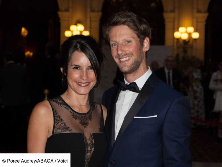 « Elle a l'air si heureuse » : Romain Grosjean se moque de sa femme Marion Jollès - Voici