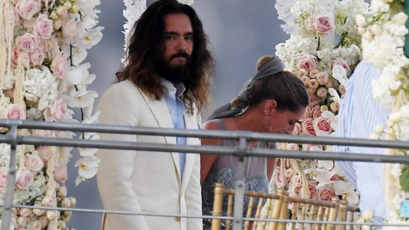PHOTOS : Heidi Klum et Tom Kaulitz rayonnants en mariés ! - Voici