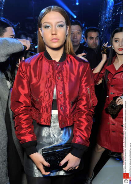 Les célébrités au défilé Louis Vuitton prêt-à-porter automne-hiver 2016 ...