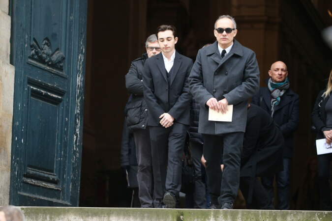 PHOTOS Obsèques de Stéphane Audran : son fils Thomas Chabrol et ...