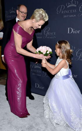 Princess Grace Awards : Charlène de Monaco très élégante, une femme en ...