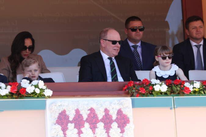 Albert II de Monaco en famille, François Baroin, Géraldine Maillet et ...