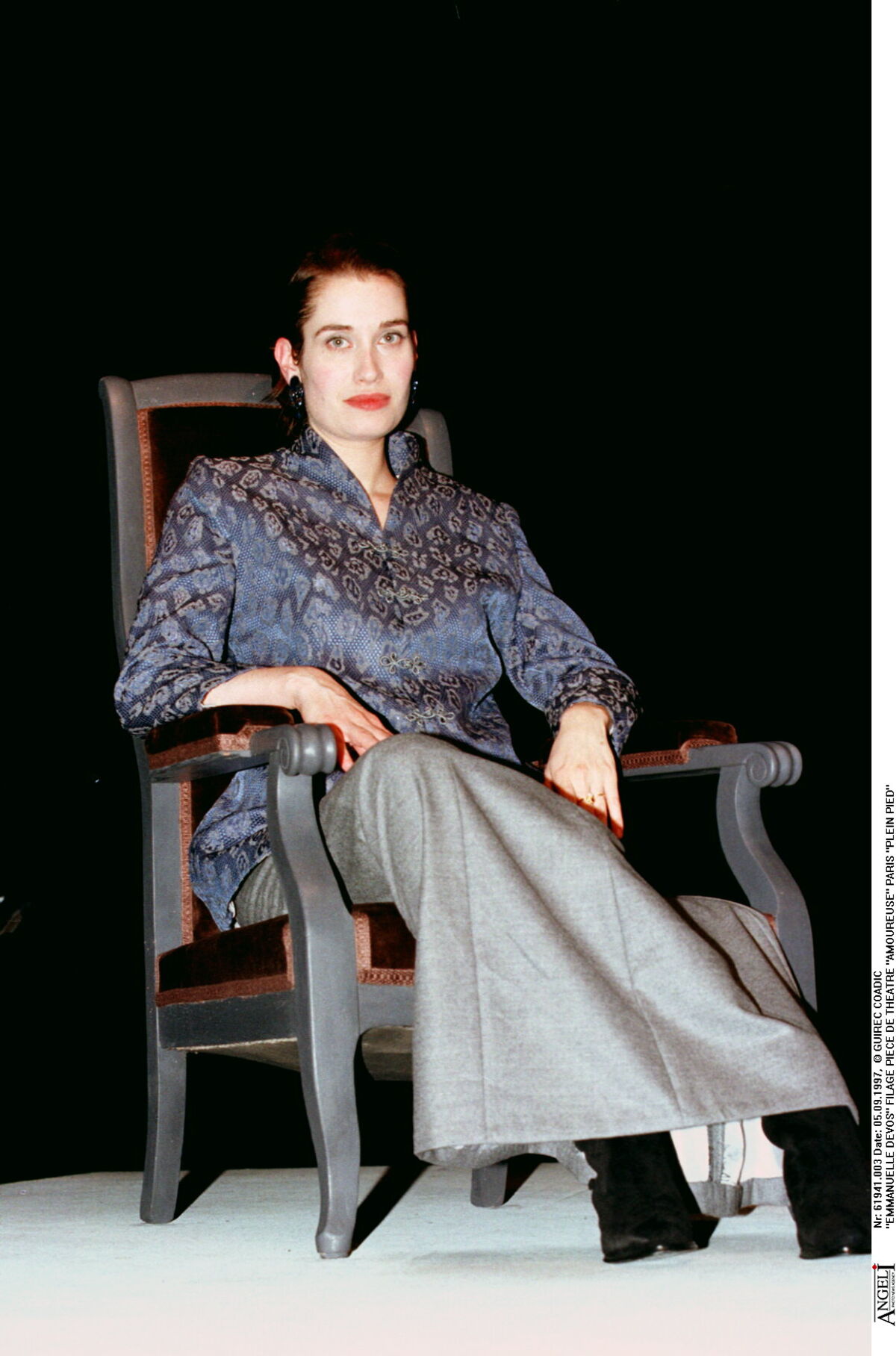 La vie en images d'Emmanuelle Devos - Voici